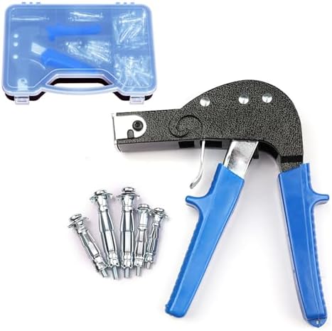 72Pcs Hollow Wall Anchor Metal Setting Tool Set with M3, M4, M5, M6 ...