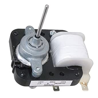 Upgraded Lifetime Appliance 240369701 Evaporator Fan Motor Compatible ...