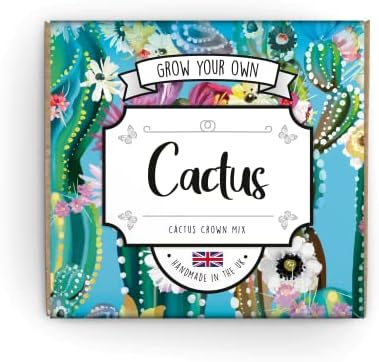 Cactus Kit - Grow Your Own Cacti Plants - Unusual Gardening Gift with ...