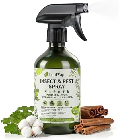 Amazon.com: LeafZap Natural Bug Spray, Triple Essential Oil Formula ...
