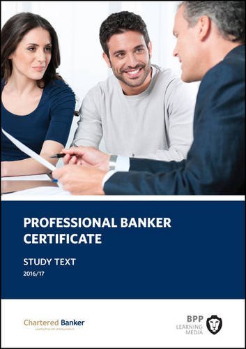 Professional Banker Certificate: Study Text: 9781509704187: Amazon.com ...