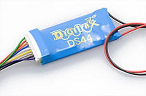 Digitrax DS44 DCC Stationary Decoder, 4 Slow Motion Turnouts : Amazon ...