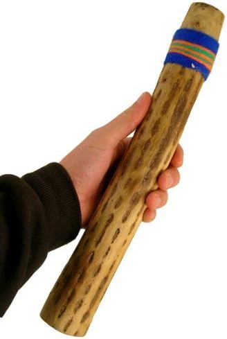 20″ Chilean Cactus Rainstick Musical Instrument with yarn wrap and ...
