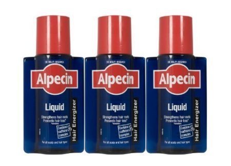 Amazon.com : 3 x Alpecin Caffeine Liquid by dr wolff (English Manual ...