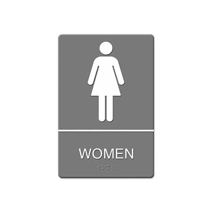 Buy HeadLine ADA Women Restroom Sign with Symbol Online at desertcart INDIA