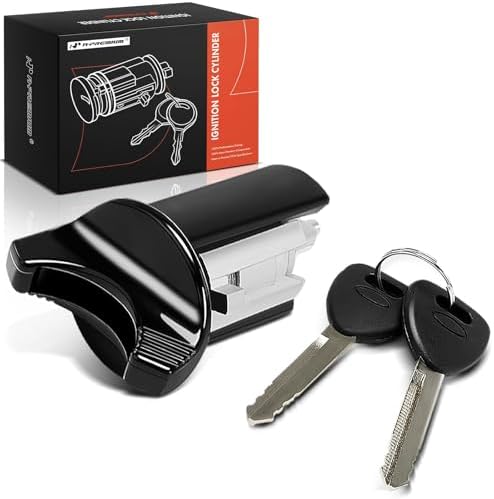 Amazon.com: A-Premium Ignition Lock Cylinder with 2 keys Compatible ...
