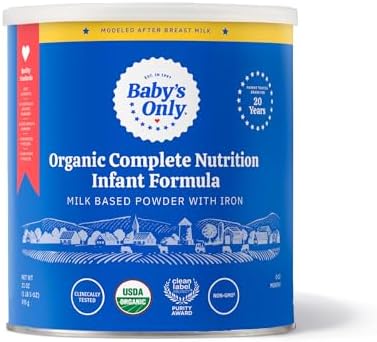 Amazon.com: Baby's Only Organic Complete Nutrition Infant Formula, Milk ...