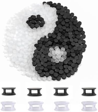 Amazon.com: JIANYI Buckle Plastic Buttons, 100PCS Round Buttons DIY ...