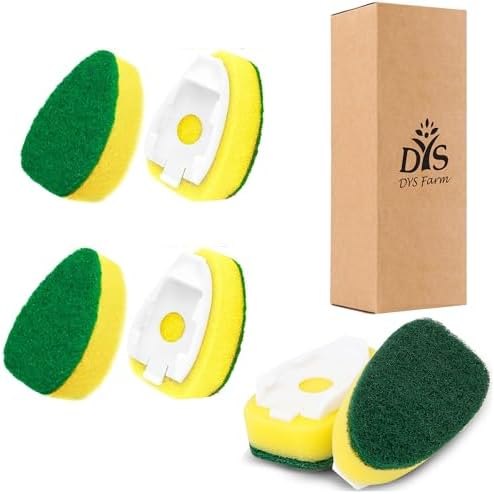 Amazon.com: Dish wand Sponge Refills, 6 Sponges Replacement Heads ...