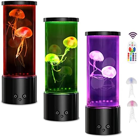 Live Fish Fake Fish Tank LED Mood Light (6 Color Changing, USB/Battery ...