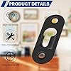 ZIUZI 30Pcs Single Keyhole Hangers, Flat Metal Keyhole Hangers, Keyhole ...