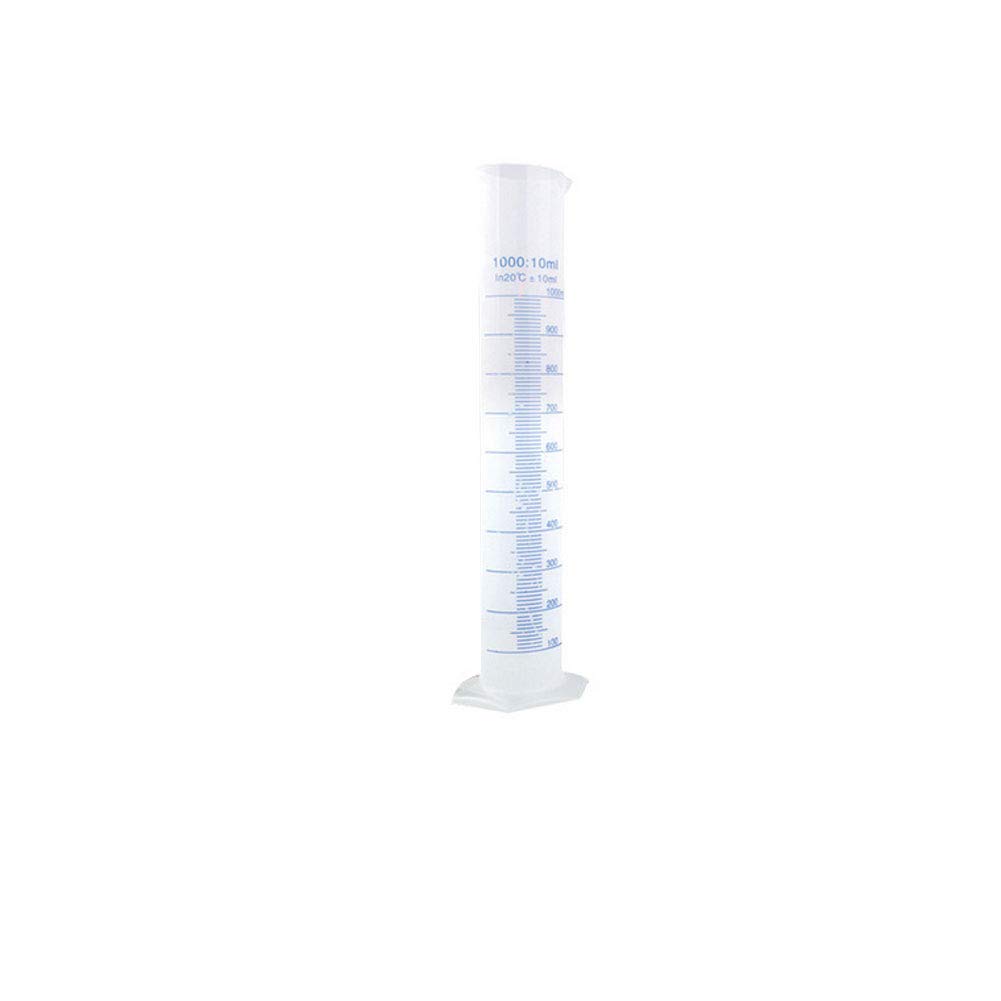 Clear Plastic Graduated Cylinders 1000ML Science Measuring Test Tube ...