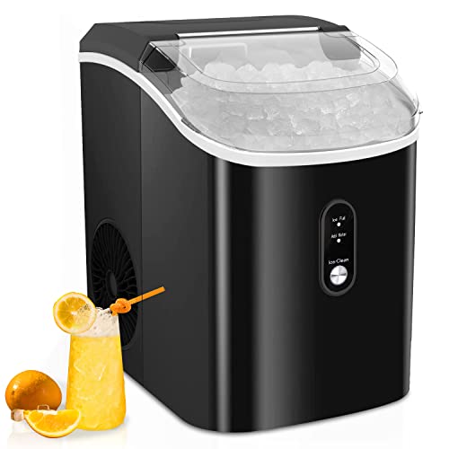 Snapklik.com : Kndko Nugget Ice Maker Countertop,34lbs/Day,Portable ...