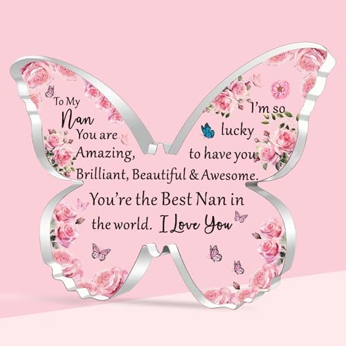 SDOFY Gifts for Nan - Acrylic Block Puzzle Presents From Grandchildren ...