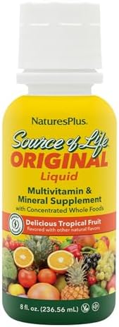 Amazon.com: Natures Plus Source of Life Liquid, Tropical Fruit - 8 fl ...