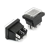 ・ブランド:Aexit・製造元:Aexit・モデル:modle・製造元/メーカー部品番号:f190412ae070763・製品名：防水ロッカースイッチ;ポール：DPDT（オン - オン）・端子数：6、定格電圧：AC 16A 250V20A ...