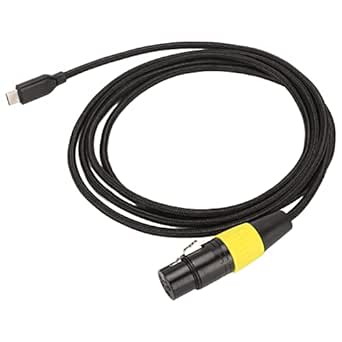 Bewinner XLR to USB C Audio Connector, Type C to XLR Microphone Adapter ...