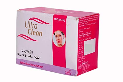 Buy Ultra Clean Soap - with Aloe Vera Extract - Pack of 10 Soaps Online ...