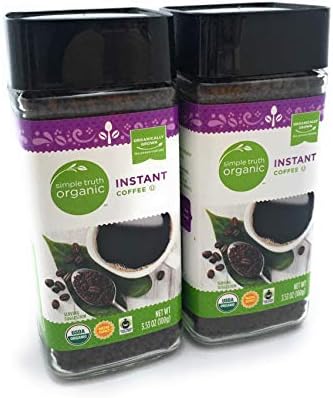 Amazon.com: Simple Truth Organic Instant Coffee, 3.53 oz (Pack of 2 ...