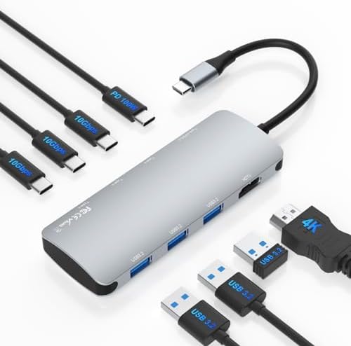 Amazon.com: Inateck HDMI Docking Station 4K 60Hz, USB C Video+Data ...