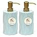 Amazon.com: Suanti Sage Green Soap Dispenser Set of 2 for Bathroom ...