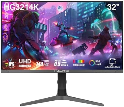 Amazon.com: Pixio PX32U Wave White 32 inch 144Hz Refresh Rate 4K ...