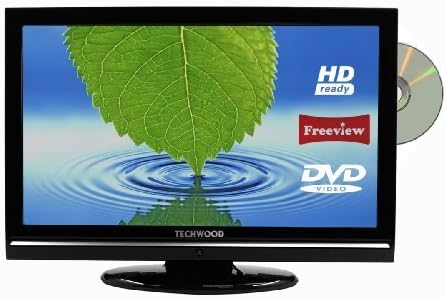 Techwood 22884HDDVD 22-inch HD Ready LCD TV & DVD Combi with Digital ...