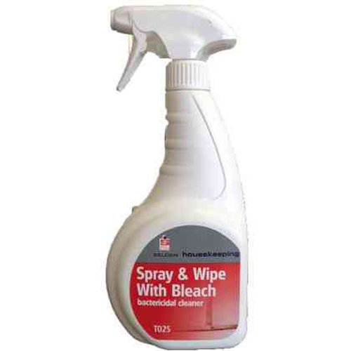 Selden T025 Spray and Wipe with Bleach, Trigger Spray, 750 mL : Amazon ...
