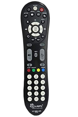 Buy LRIPL Videocon D2H Remote Control for Inbuilt Set-Top Box LED/LCD ...