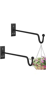 Amazon.com: Deck Hook-Deck Railing Plant Hanger Outdoor,Bird Feeder ...