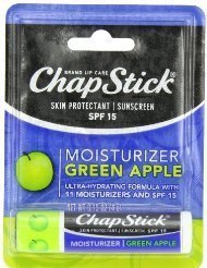 Amazon.com : ChapStick Green Apple, 0.15-Ounce (Pack of 6) : Beauty ...