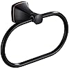 AUKTOPT AR1816 Bathroom Hardware Accessory Towel Ring, Oil Rubbed ...