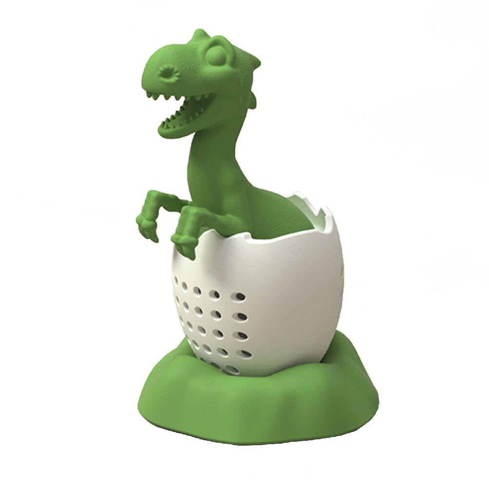 Amazon.com: Loose Leaf Tea Infuser Silicone Tea Strainers Dinosaur ...