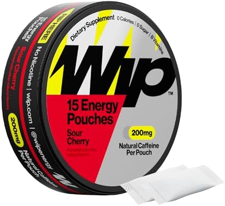 Amazon.com: Wip Energy Pouches | 200mg Natural Caffeine | Vitamins and ...