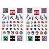 Amazon.com: Minecraft Stickers for Kids, 14 Sheet Minecraft Sticker ...