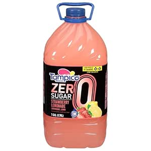 Amazon.com : Tampico, Strawberry Lemonade Zero, 128 Ounce : Grocery ...