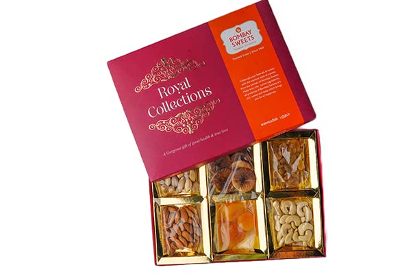 BOMBAY SWEETS Diwali Gift Hampers Gift Box Assorted Dry Fruits and Nuts ...