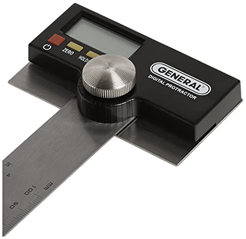 Snapklik.com : 1702 6-Inch Stainless Steel Pivoting Arm Digital Protractor