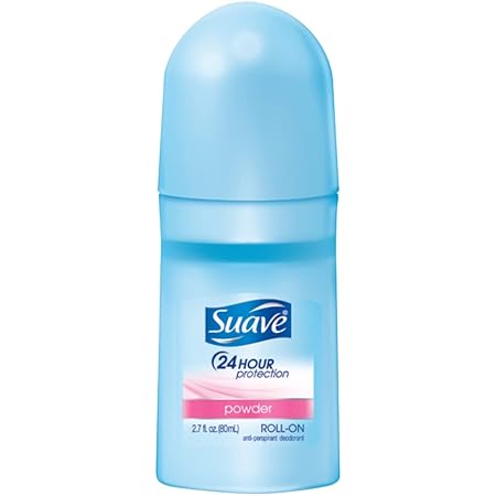 Amazon.com : Suave Deodorant 2.7 Ounce 24Hr Powder Roll-On (79ml) (6 ...