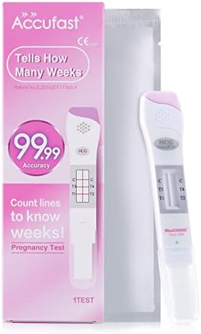 Buy Accufast Pregnancy Test for Early Detection with Week Indicator to ...