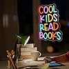 Cool Kids Read Books Neon Signs Books Neon Light for Reading Room ...