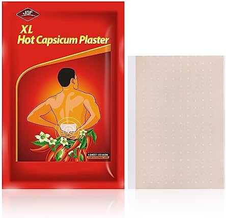 Amazon.com: 10 Count Capsaicin Patches,4.72"x7.08" Hot Capsicum Patch ...