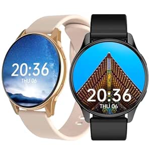 Phoenix Round Display Stainless Steel Luxury Smart Watch, Bluetooth ...