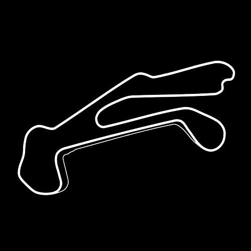 Amazon.com - Barber Motorsports Park Track Map 6" Vinyl Sticker Car ...