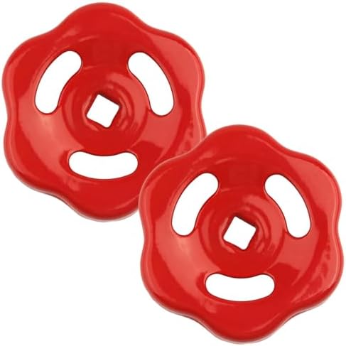 Asofelk 2PCS Hose Bib Handle, 6x6mm Round Outdoor Faucet Spigot Handle ...