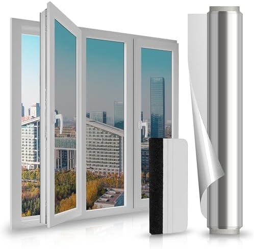 LULUETPUE One Way Window Film Privacy, Window Privacy Film Static Cling ...