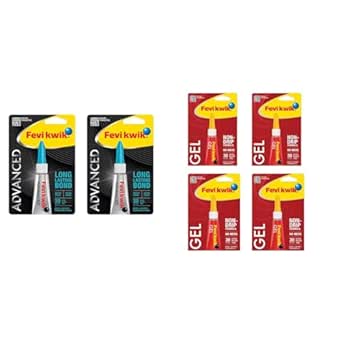 Fevikwik Advanced 3 Gm (Pack of 2) & Fevikwik Gel One Drop Instant ...