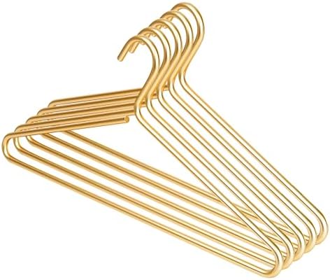 Amazon.com: Gold Metal Braided Clothes Hangers | Luxurious, Strong ...
