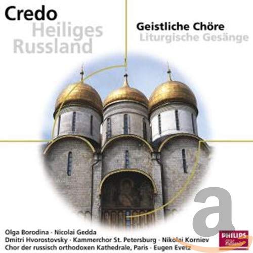 Credo Heiliges Russland: Russian Orthodox Choral & Liturgical Songs ...