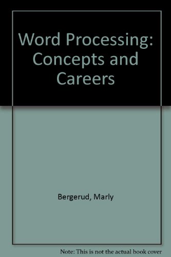 『Word Processing: Concepts and Careers』｜感想・レビュー - 読書メーター